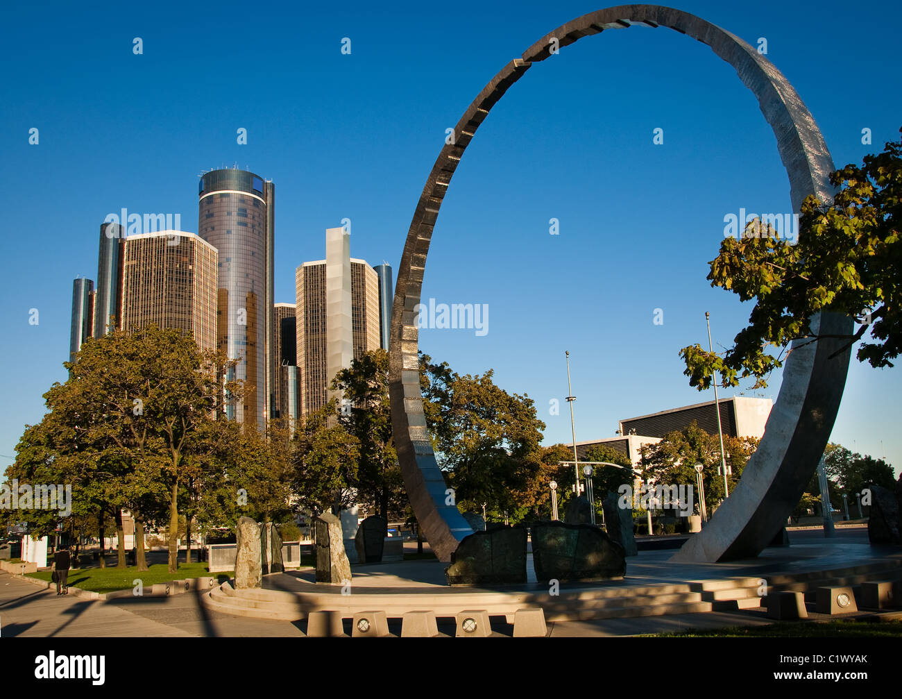 City sculpture park detroit hi-res stock photography and images - Alamy