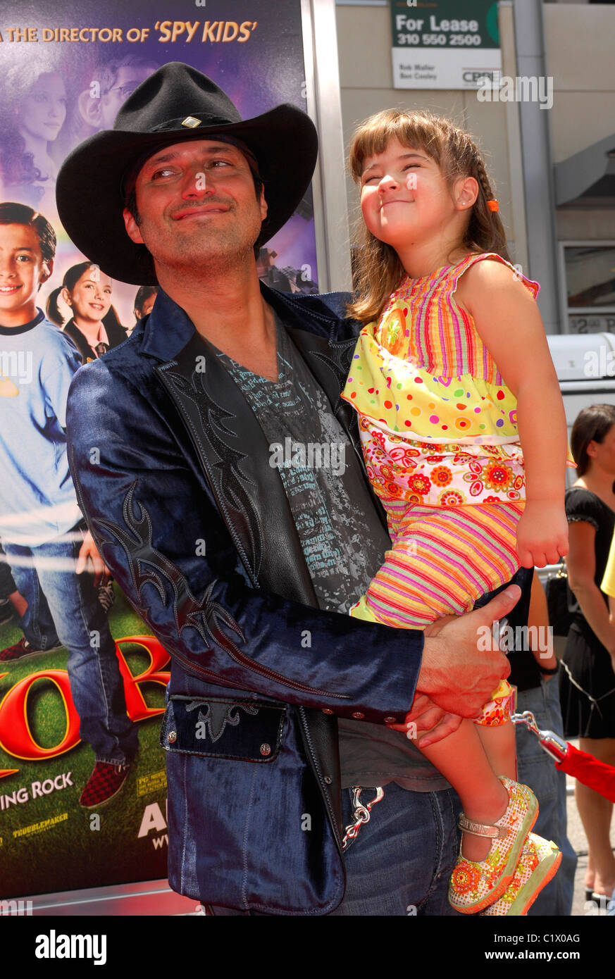 Robert Rodriguez and his daughter Rhiannon Rodriguez World Premiere Of ...