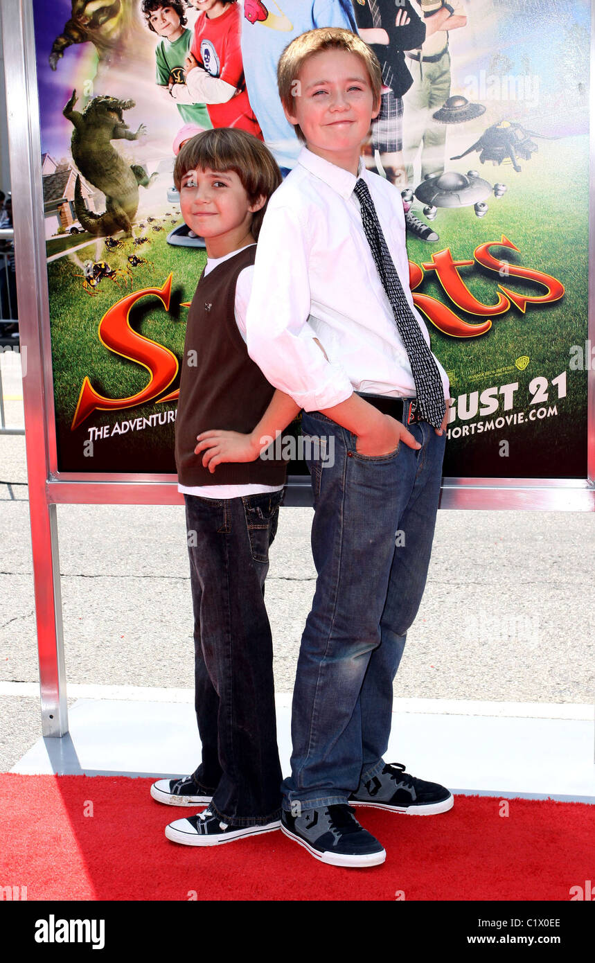 Preston Bailey and Brennan Bailey World Premiere Of Warner Bros ...