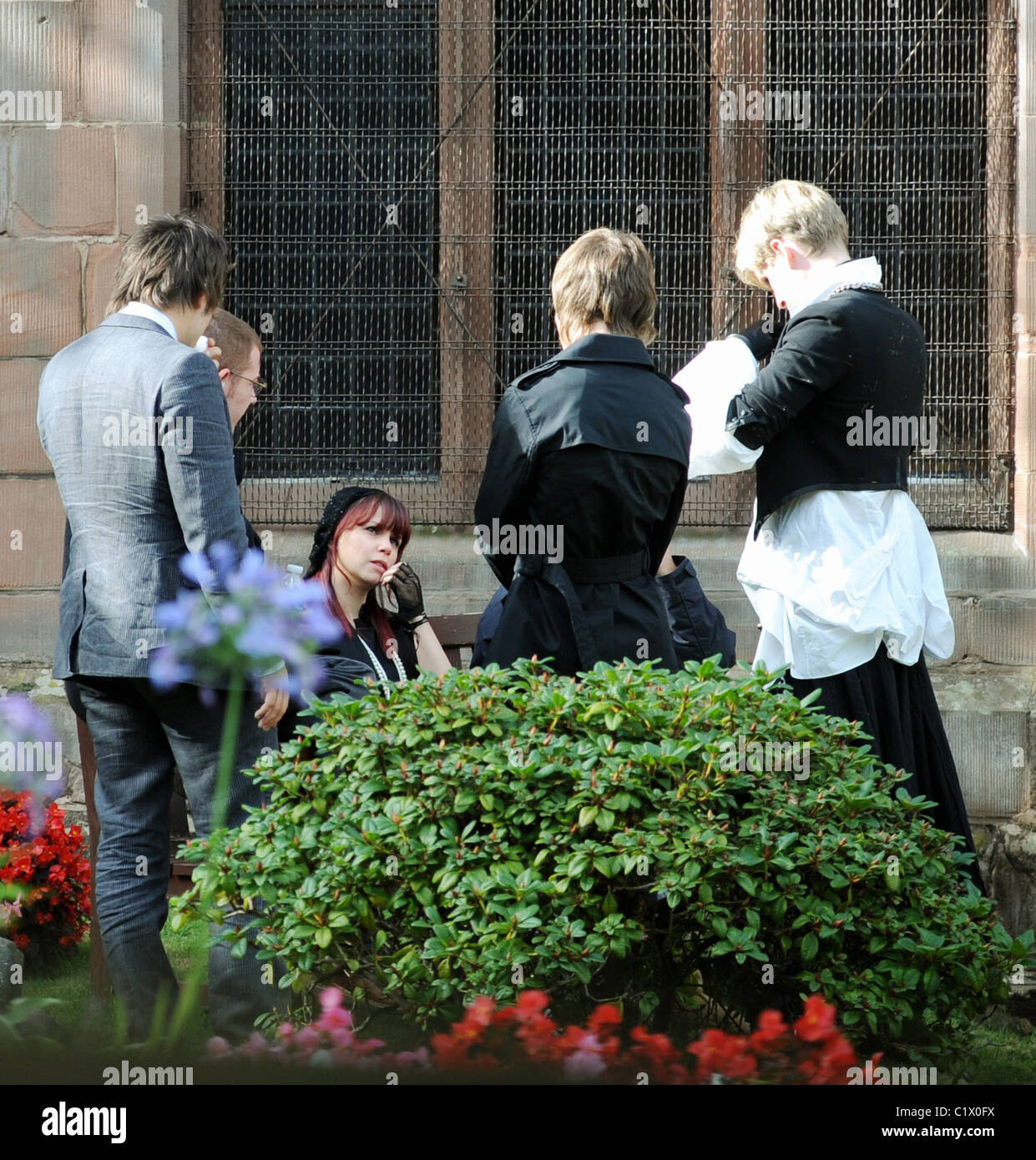 Stephen Beard, Jessica Fox, Sonny Flood and Gerard McCarthy The cast of ...