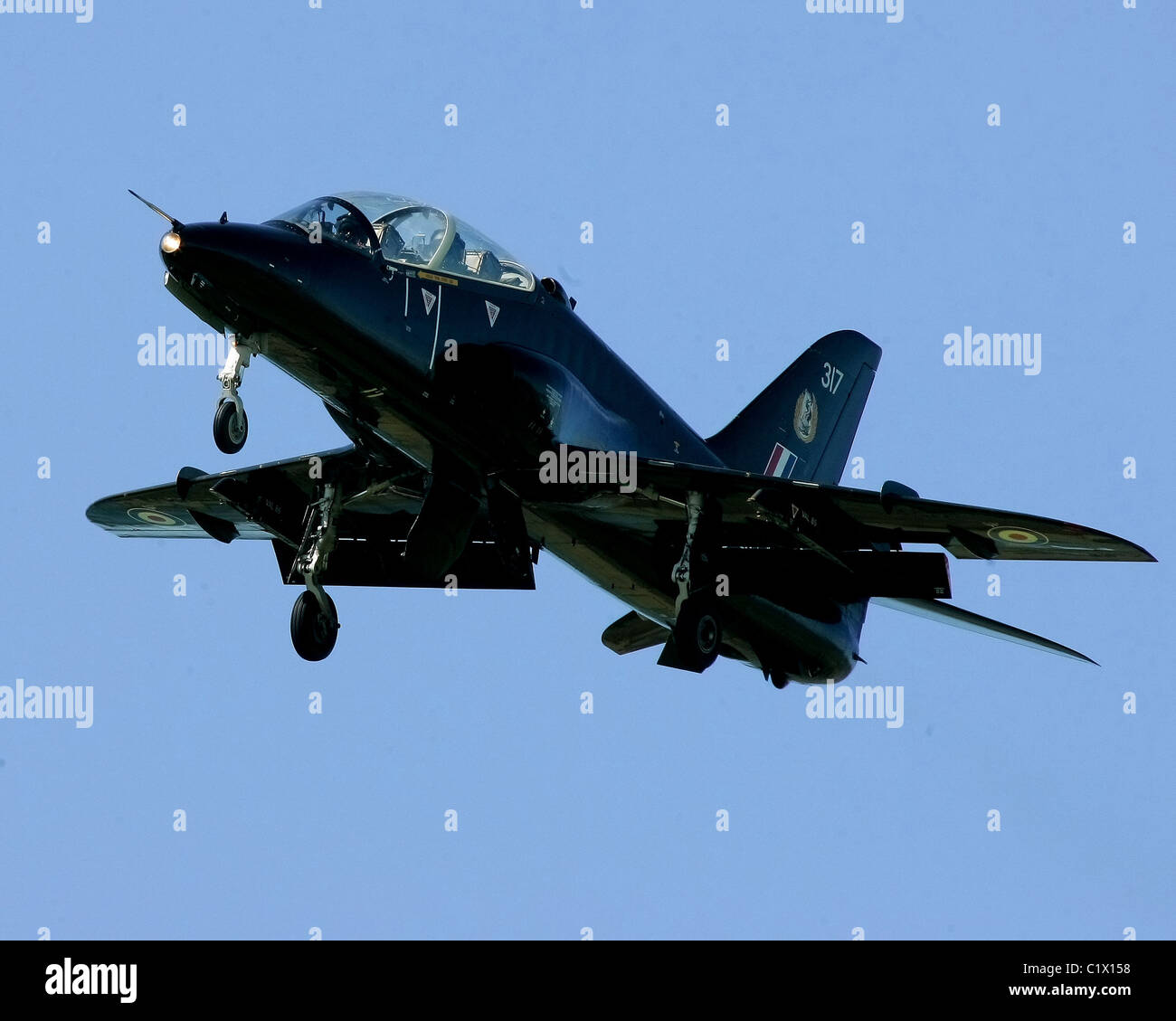 Planes at the RAF base Anglesey, Wales - 25.08.09 Stock Photo - Alamy