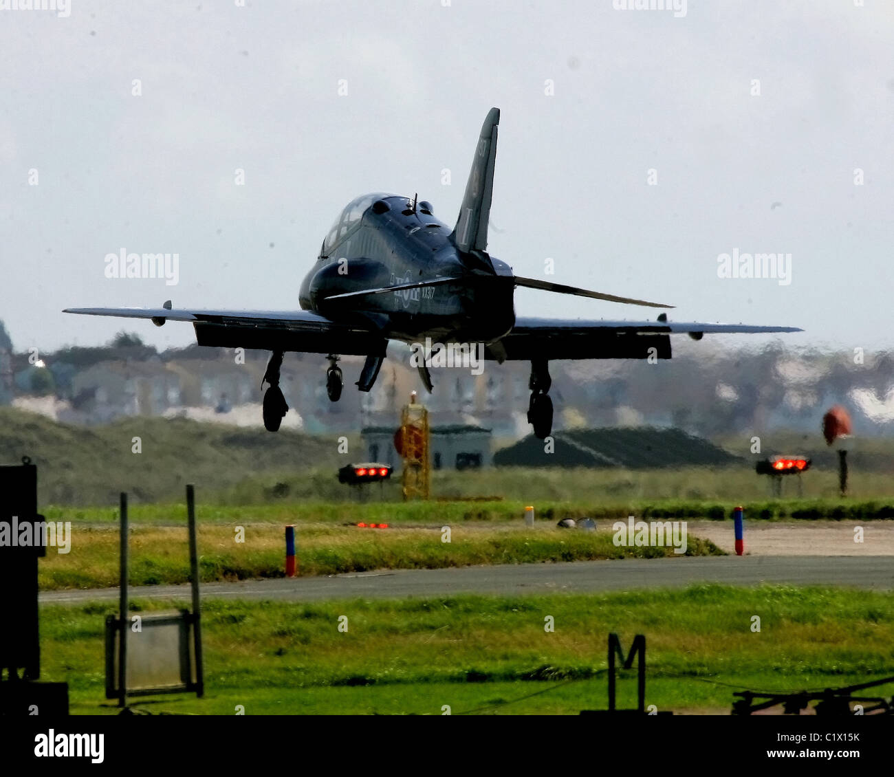 Planes at the RAF base Anglesey, Wales - 25.08.09 Stock Photo - Alamy