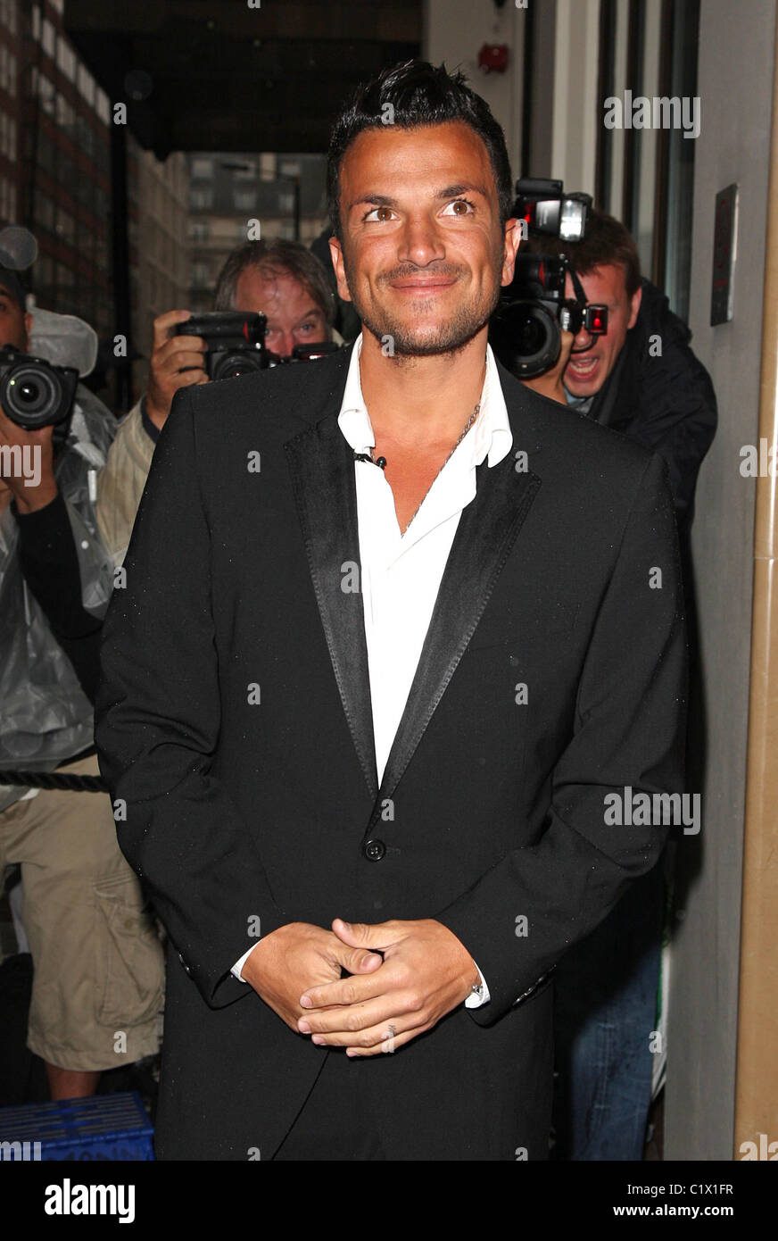Peter Andre MOBO Awards 2009 nominations launch held at the Mayfair ...