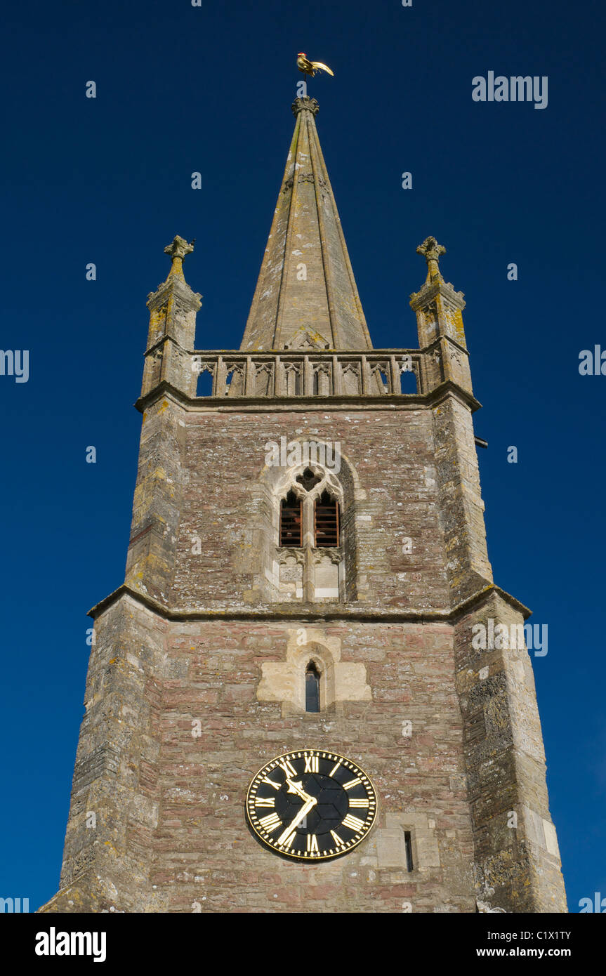 English church spire hi-res stock photography and images - Alamy