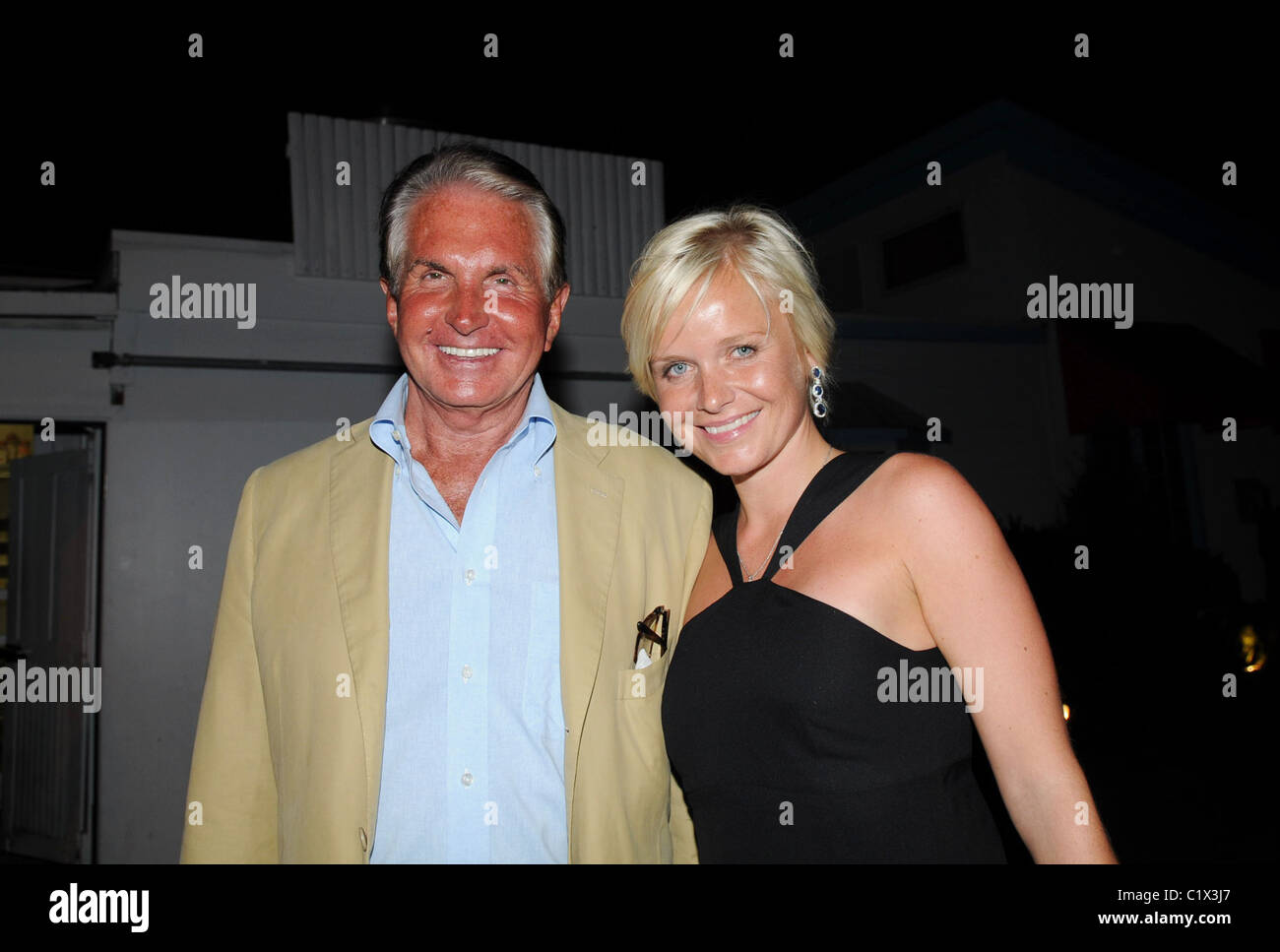George Hamilton and date Dr. Barbara Sturm After party for the ...