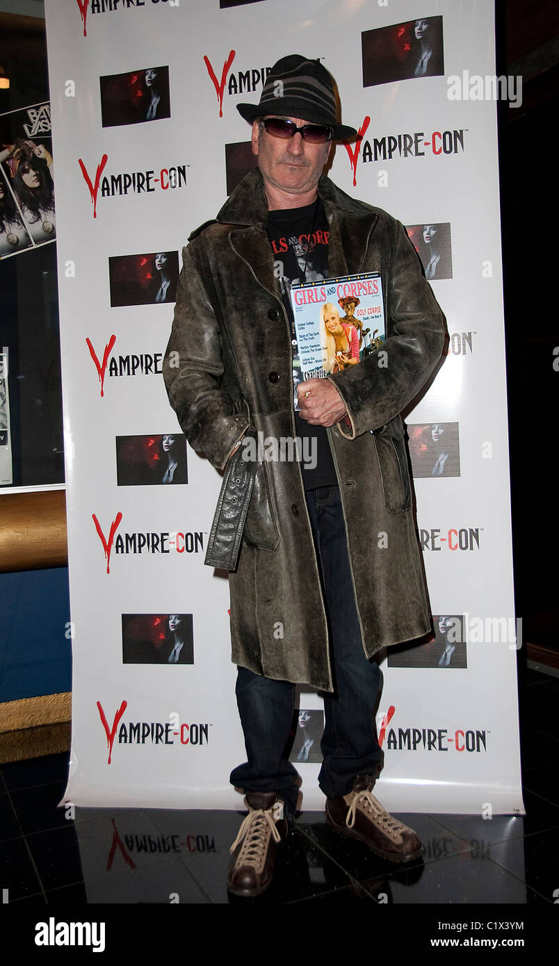 Robert Rhine at the Vampire Con at The Music Box at the Henry Fonda ...