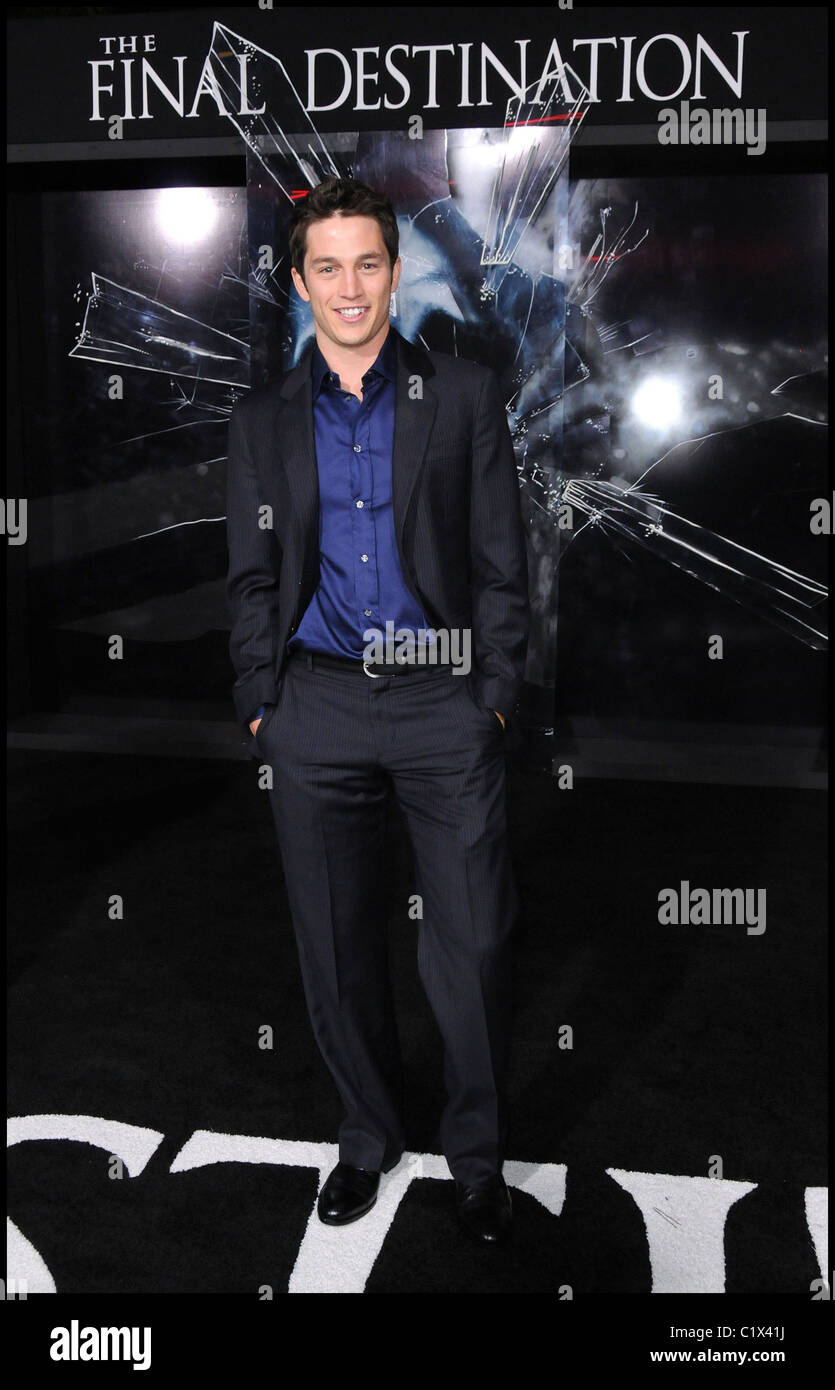 Bobby Campo The Los Angeles Premiere of "final Destination" held at ...