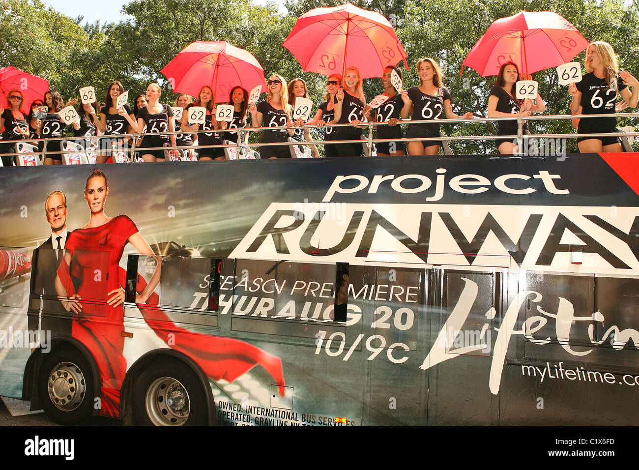 Project Runway' and models from the all-new 'Models of the Runway ...