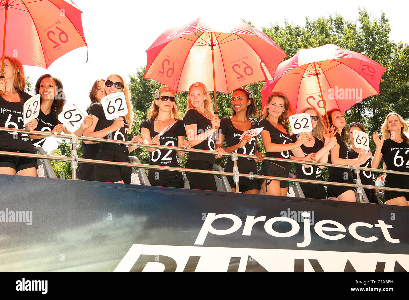 'Project Runway' and models from the all-new 'Models of the Runway ...