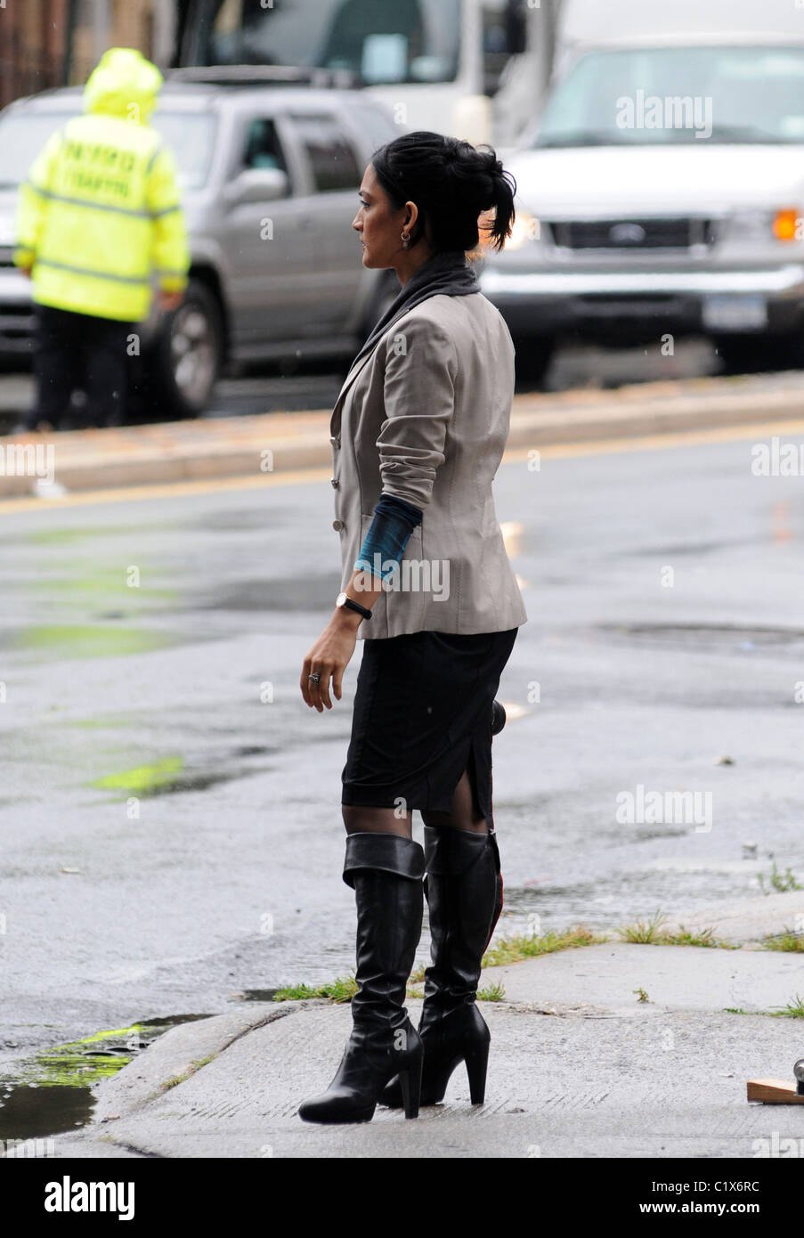 Archie Panjabi Boots