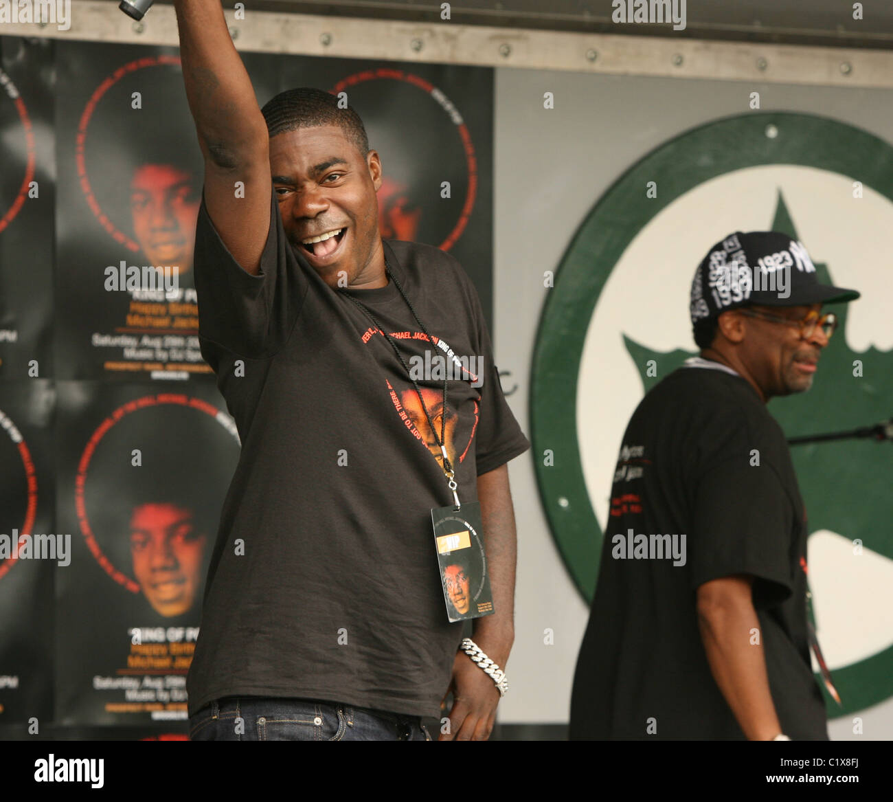 Tracy Morgan and Spike Lee Michael Jackson's 51st Birthday Celebration ...
