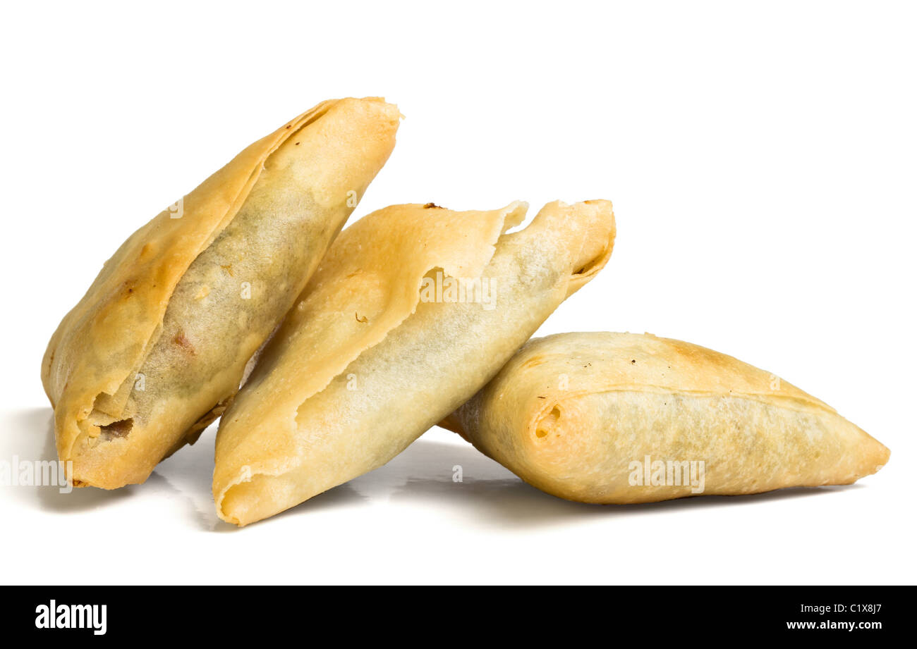 Punjabi samosa Cut Out Stock Images & Pictures - Alamy