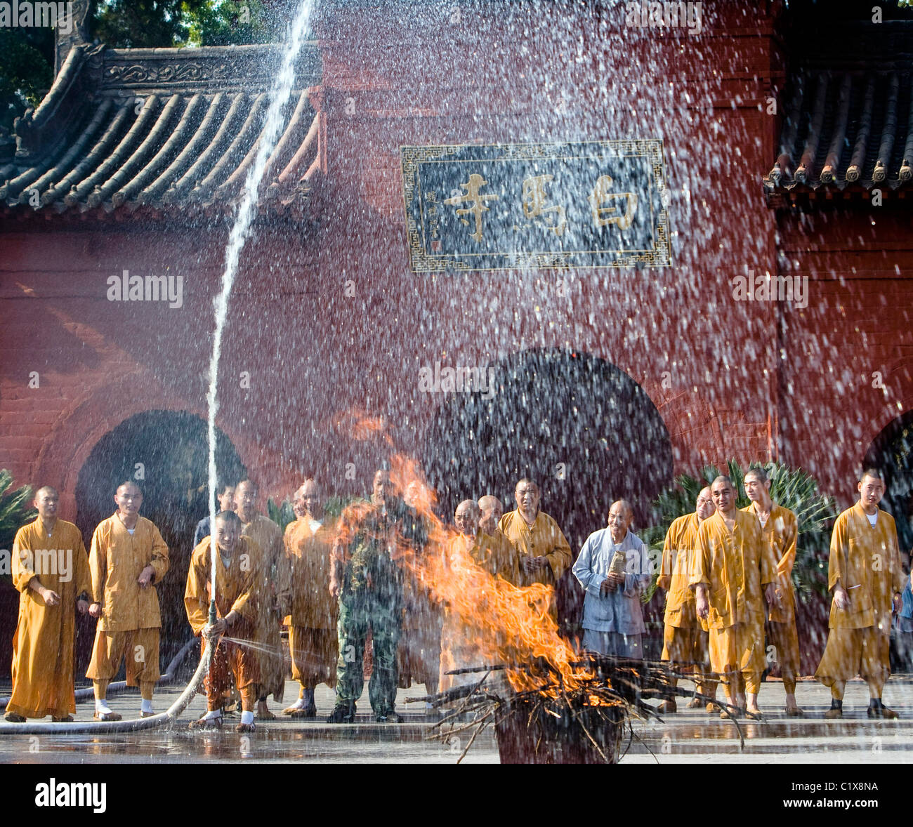 Monk firefighters We've heard of Bulletproof Monk - but these religious ...