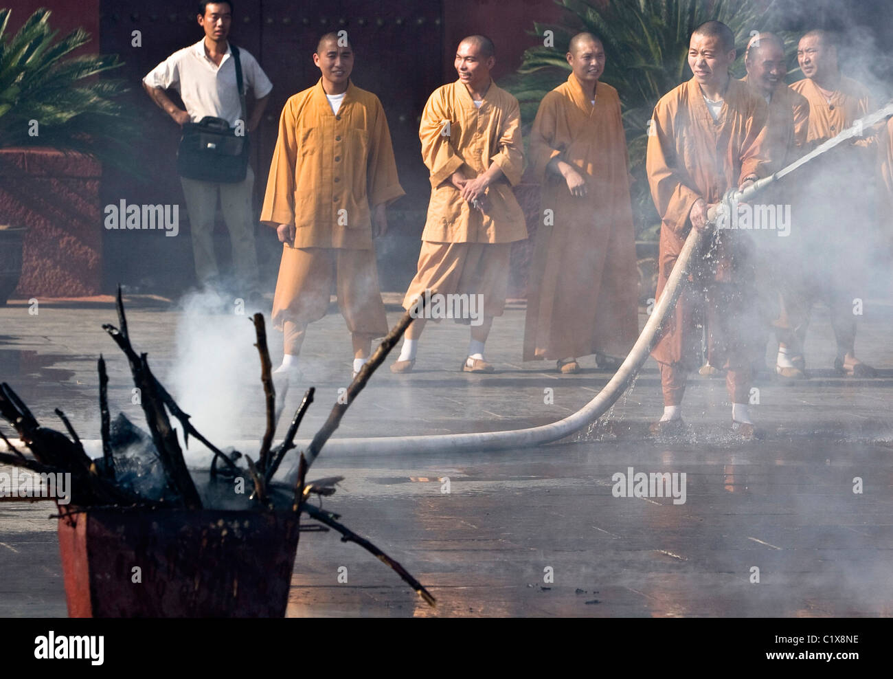 Monk firefighters We've heard of Bulletproof Monk - but these religious ...