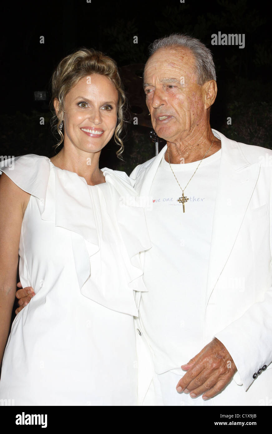 Tina Segal and Fred Segal Fred Segal celebrates his Birthday at a ...