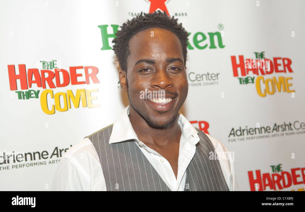 Lead actor Rolan Bell Opening night of the smash hit musical 'The ...