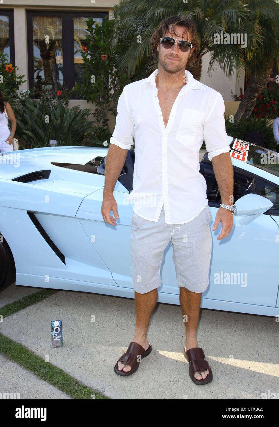Eric Viscovicz Ludacris Foundation Summer Splash held at a private ...