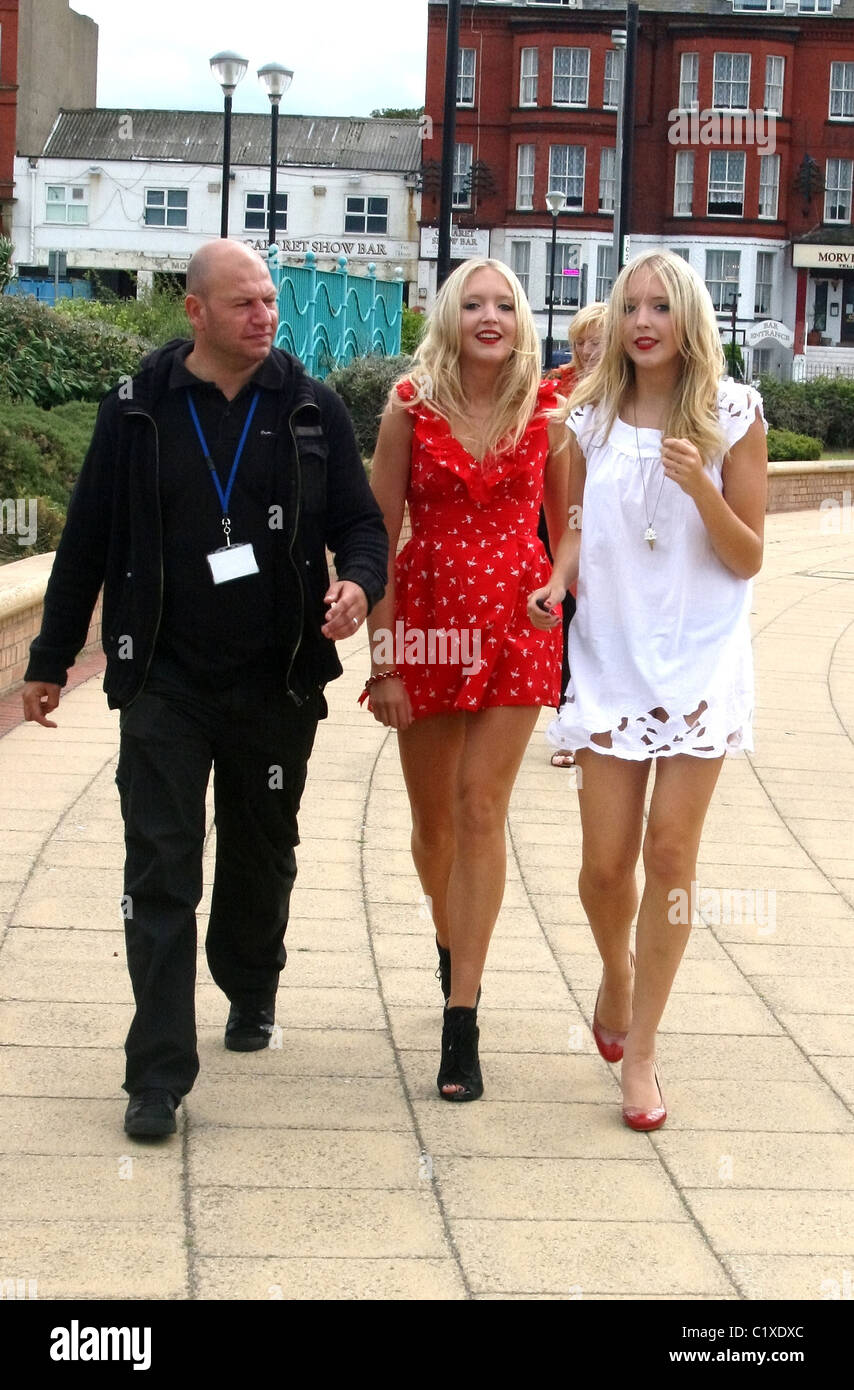 Sam Marchant and Amanda Marchant at the 'Fun in the Sun' event. Rhyl ...