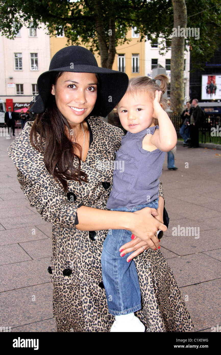 Myleene Klass and her daughter Ava Frightfest 2009 - Day 4 - held at ...