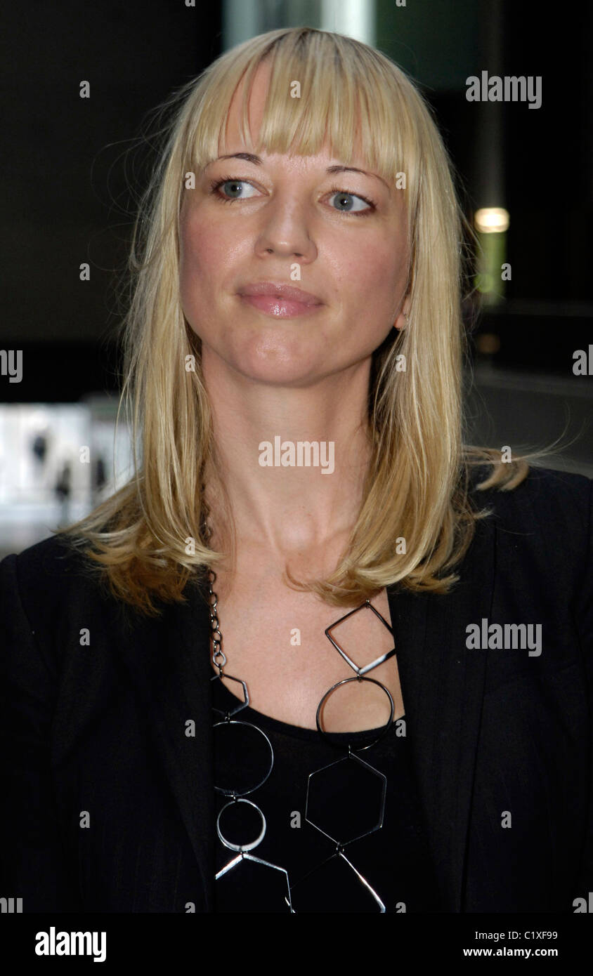 Sarah Cox 10:10 Environmental Campaign launch at the Turbine Gallery at ...