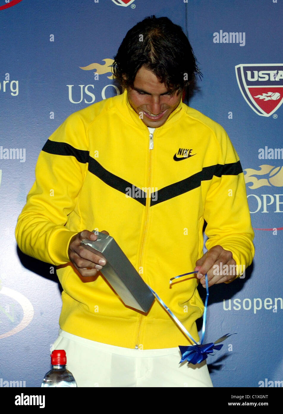Rafael Nadal of Spain was named Ambassador of Tennis by ITWA during day ...