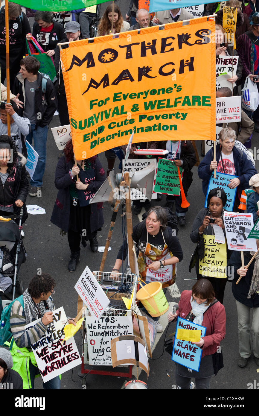 Mothers in protest march hi-res stock photography and images - Alamy