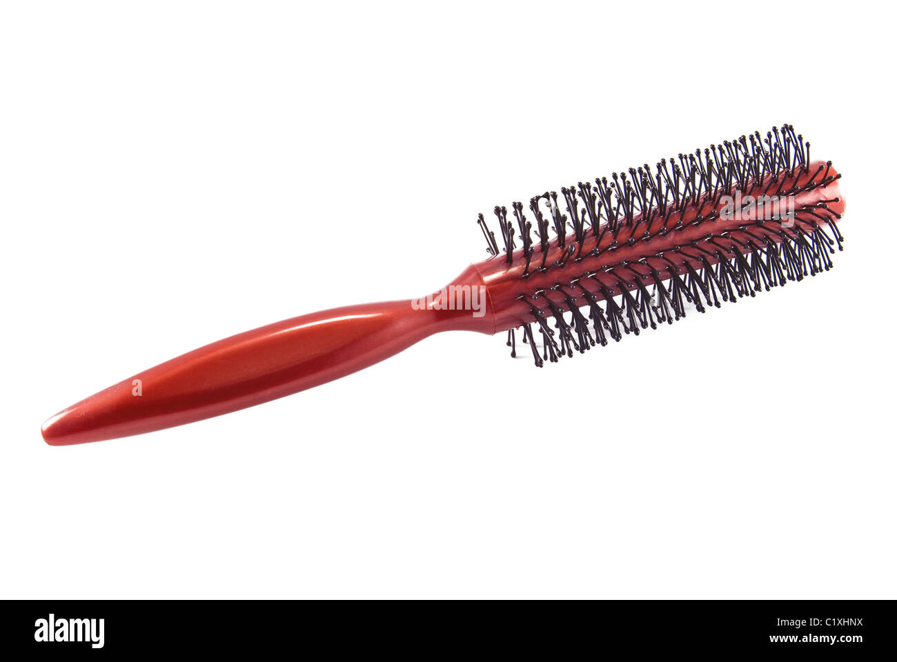 hairbrush is isolated on a white background Stock Photo - Alamy
