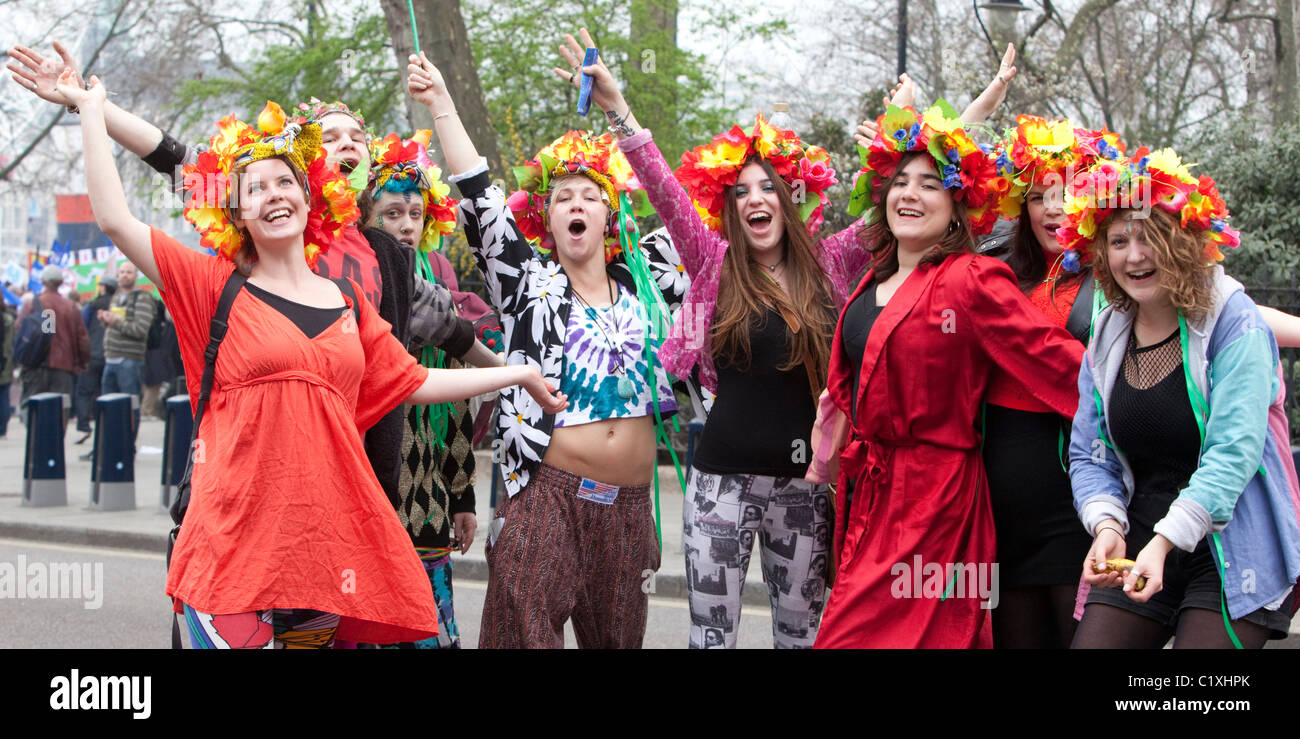 Female protesters hi-res stock photography and images - Alamy
