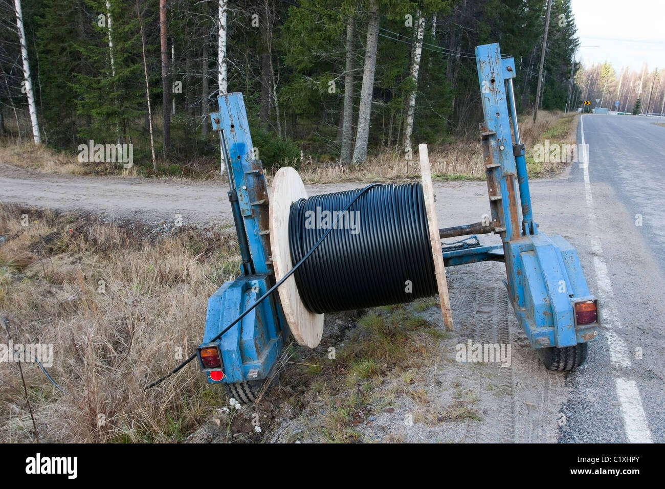 roll of cable Stock Photo - Alamy