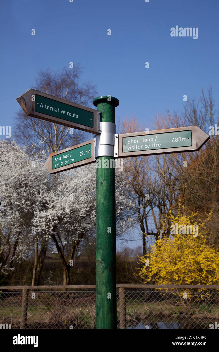Directional fingerboard signs hi-res stock photography and images - Alamy
