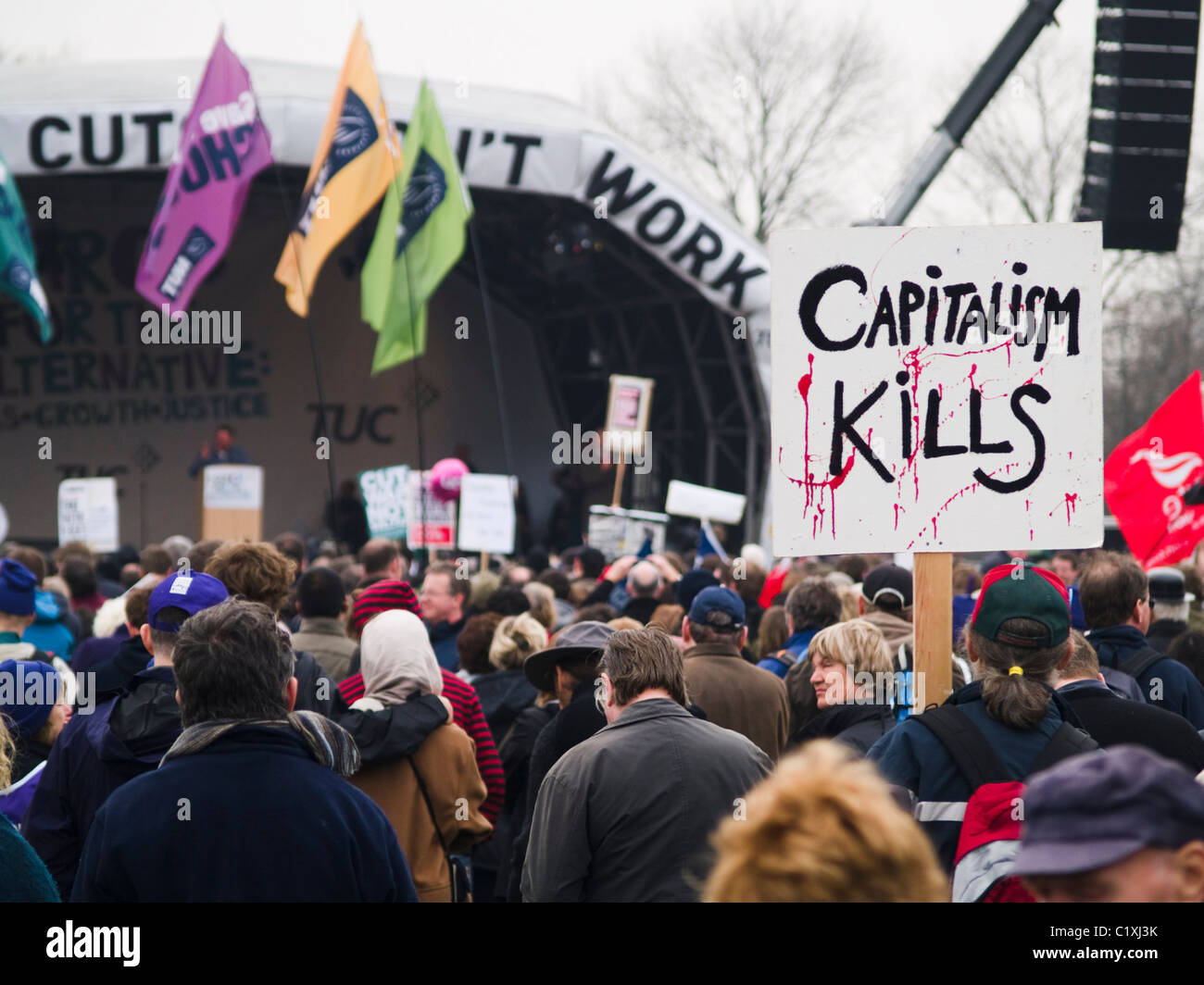 Capitalism Protest High Resolution Stock Photography and Images - Alamy