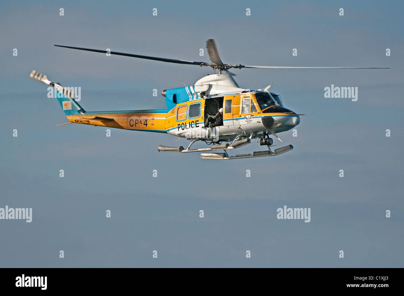 Cyprus Police Helicopter Stock Photo - Alamy