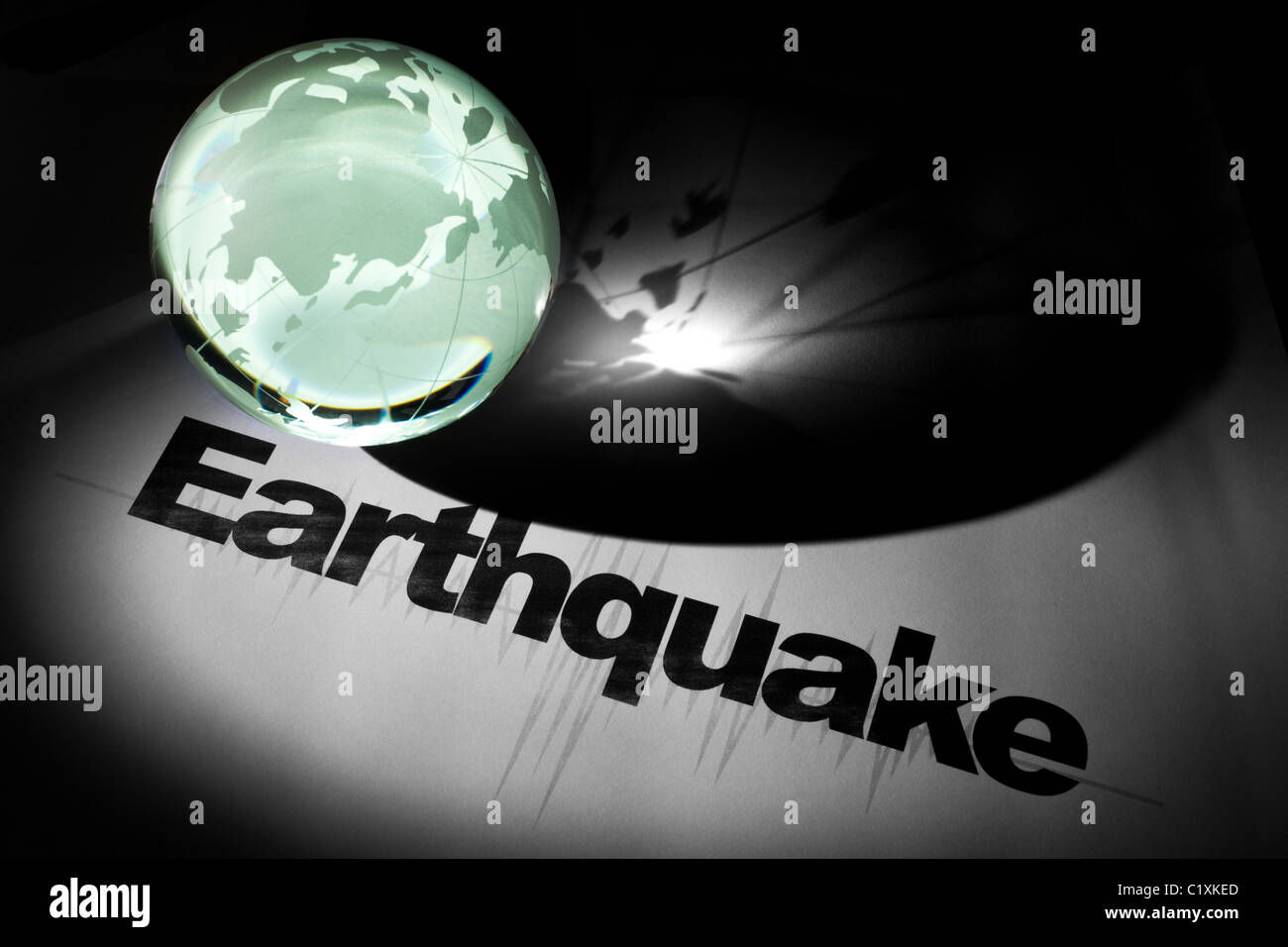 Earthquake word hi-res stock photography and images - Alamy
