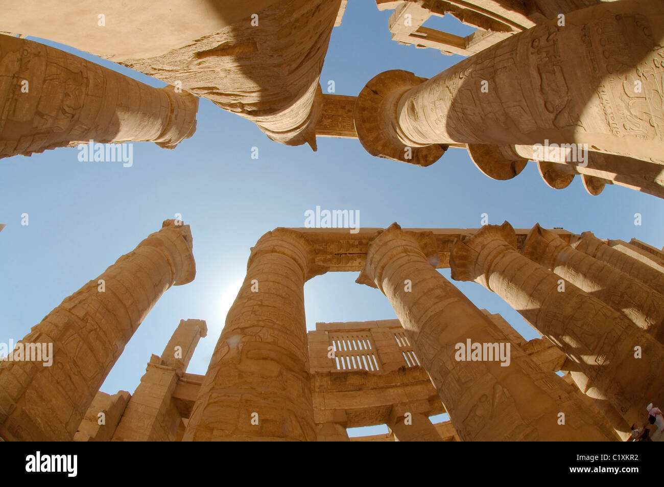 Luxor column sky hi-res stock photography and images - Alamy