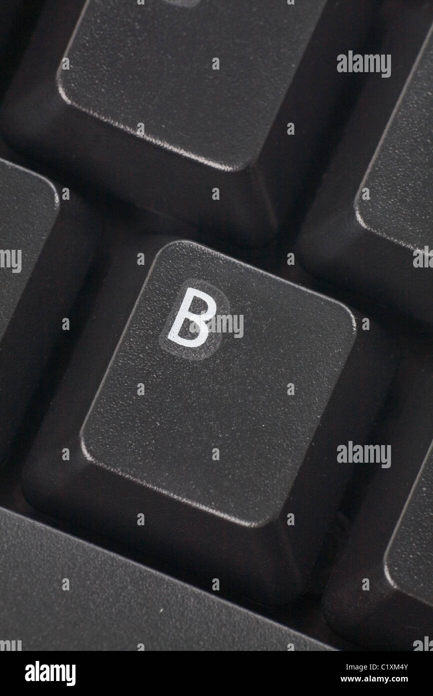 B keyboard hi-res stock photography and images - Alamy