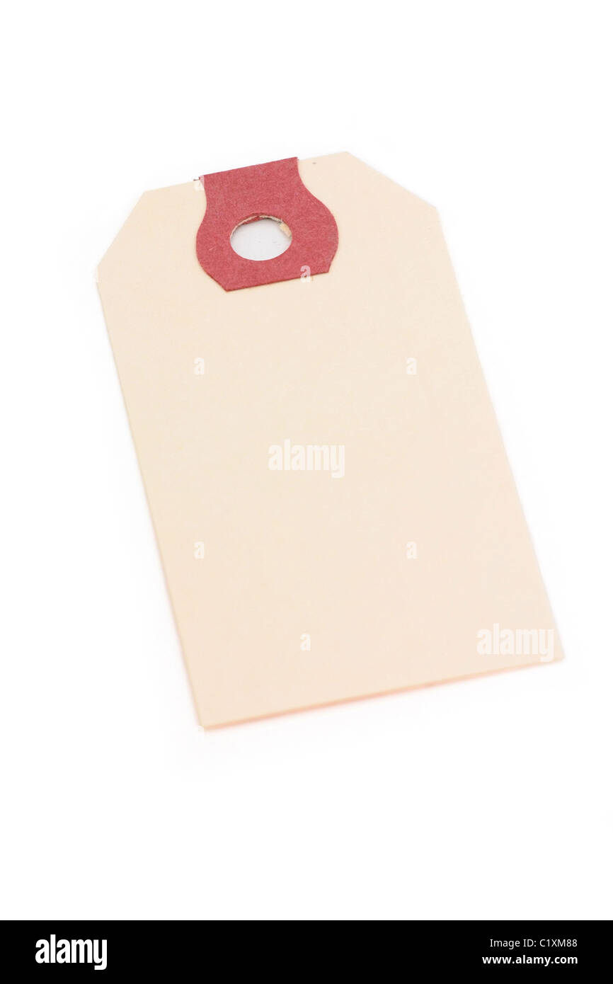 price tag with white background Stock Photo - Alamy