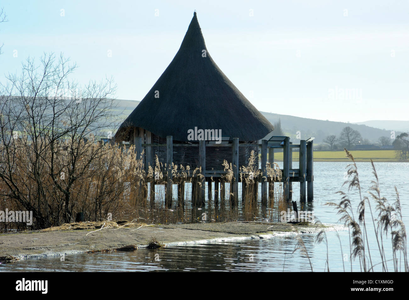 Crannog llangorse hi-res stock photography and images - Alamy