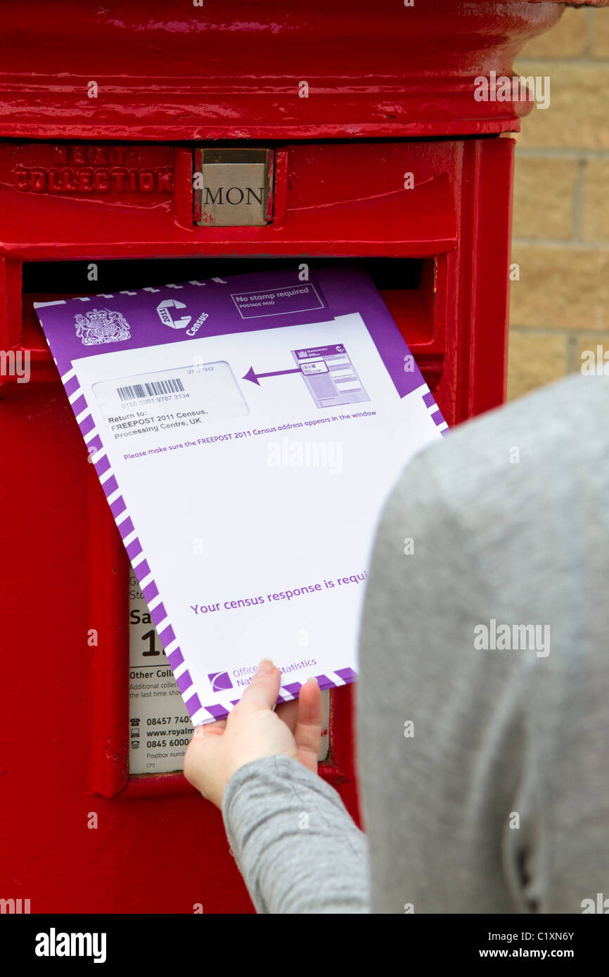 Census envelope hi-res stock photography and images - Alamy