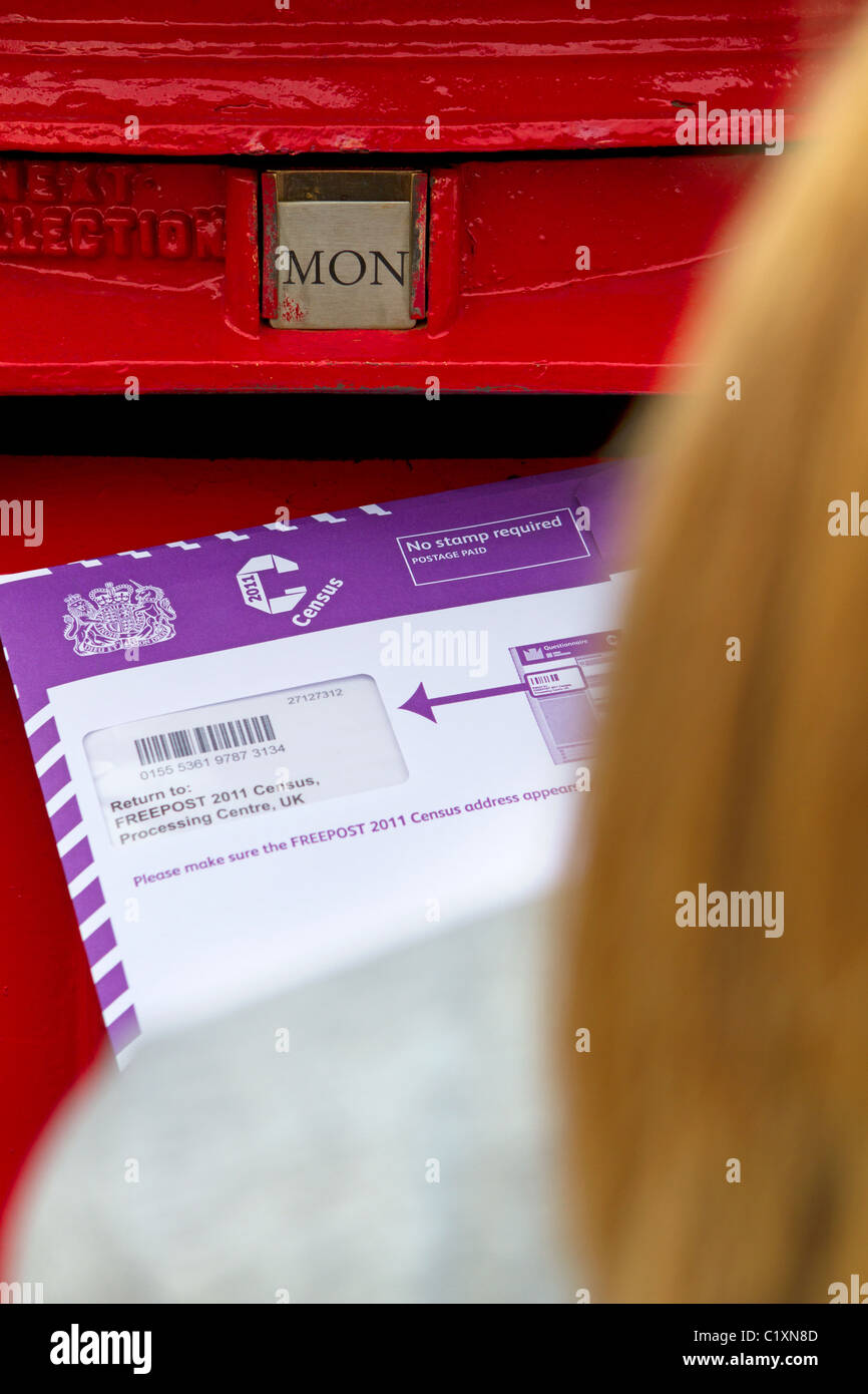 Census envelope hi-res stock photography and images - Alamy