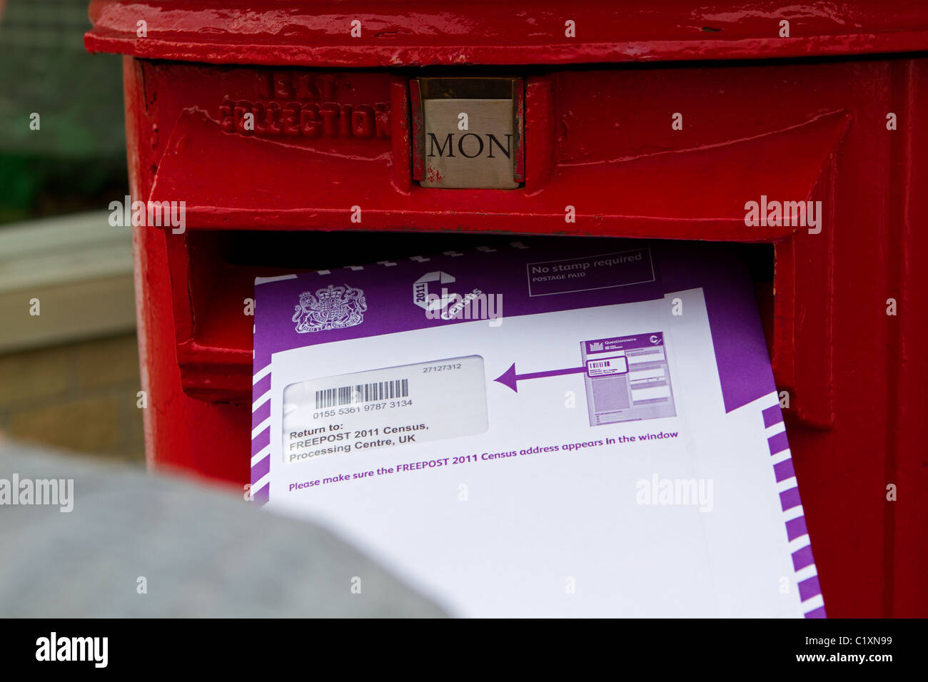 Census envelope hi-res stock photography and images - Alamy