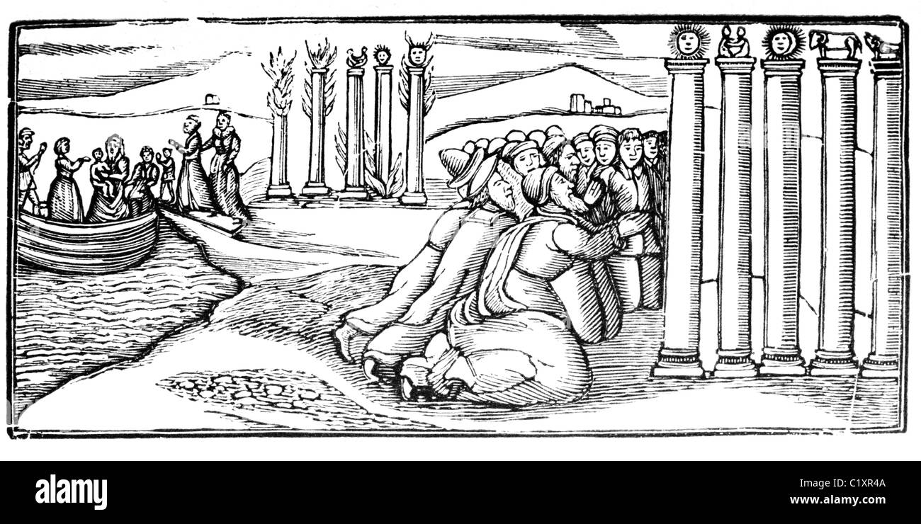 Illustration In The Beginning People Worshiped The Idols Until Abraham ...
