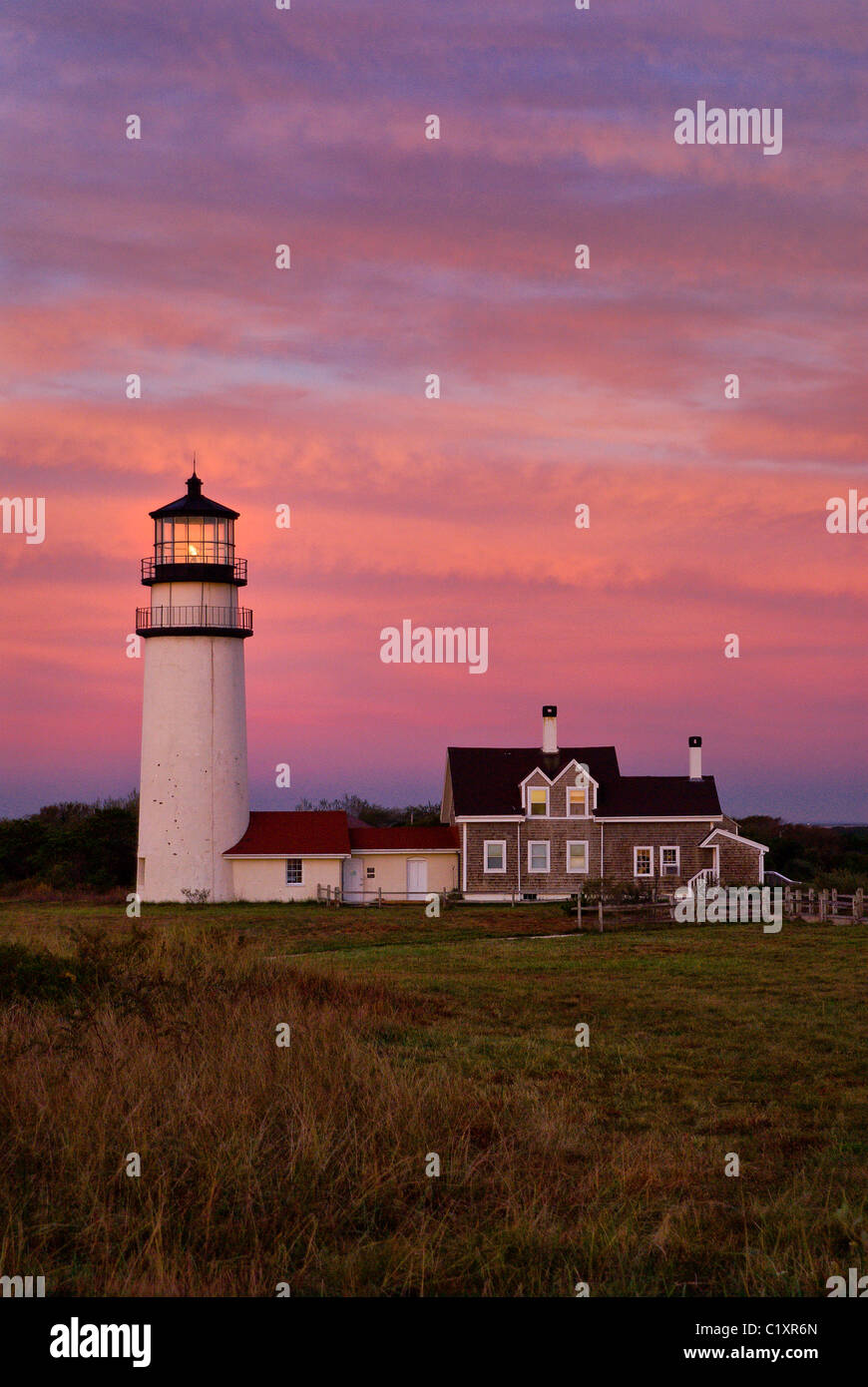 Cape Cod Light, Truro, Cape Cod Stock Photo - Alamy