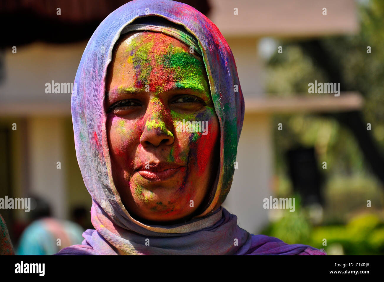 Face coloured hi-res stock photography and images - Alamy