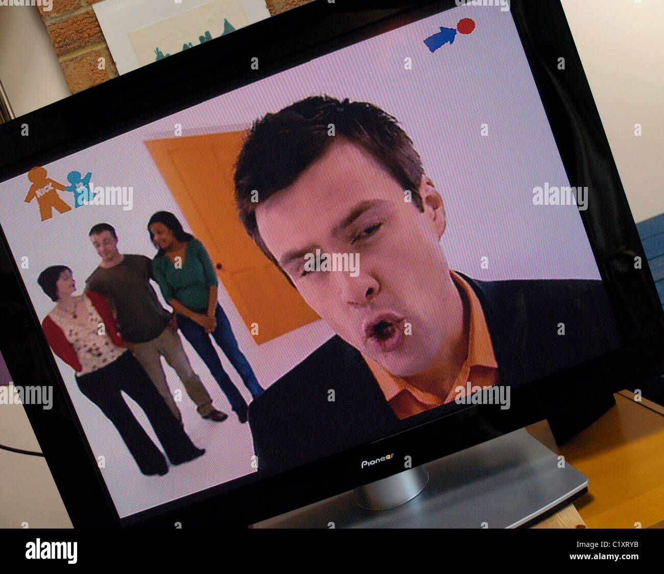 Tv Screen Shot High Resolution Stock Photography and Images - Alamy