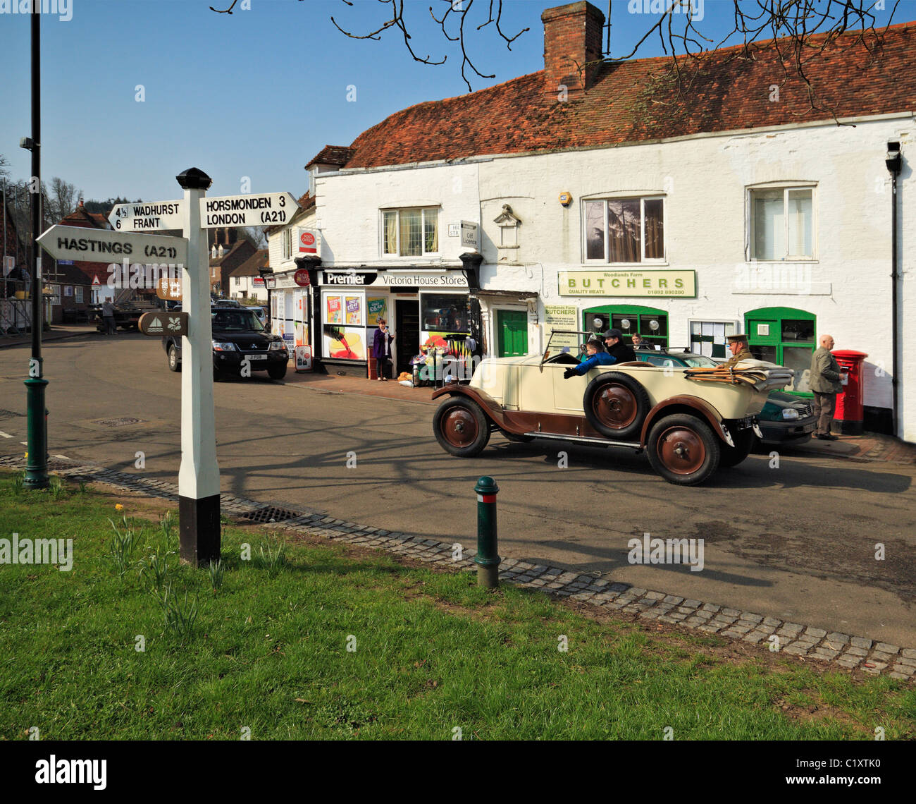 The Village of lamberhurst in Kent Stock Photo - Alamy