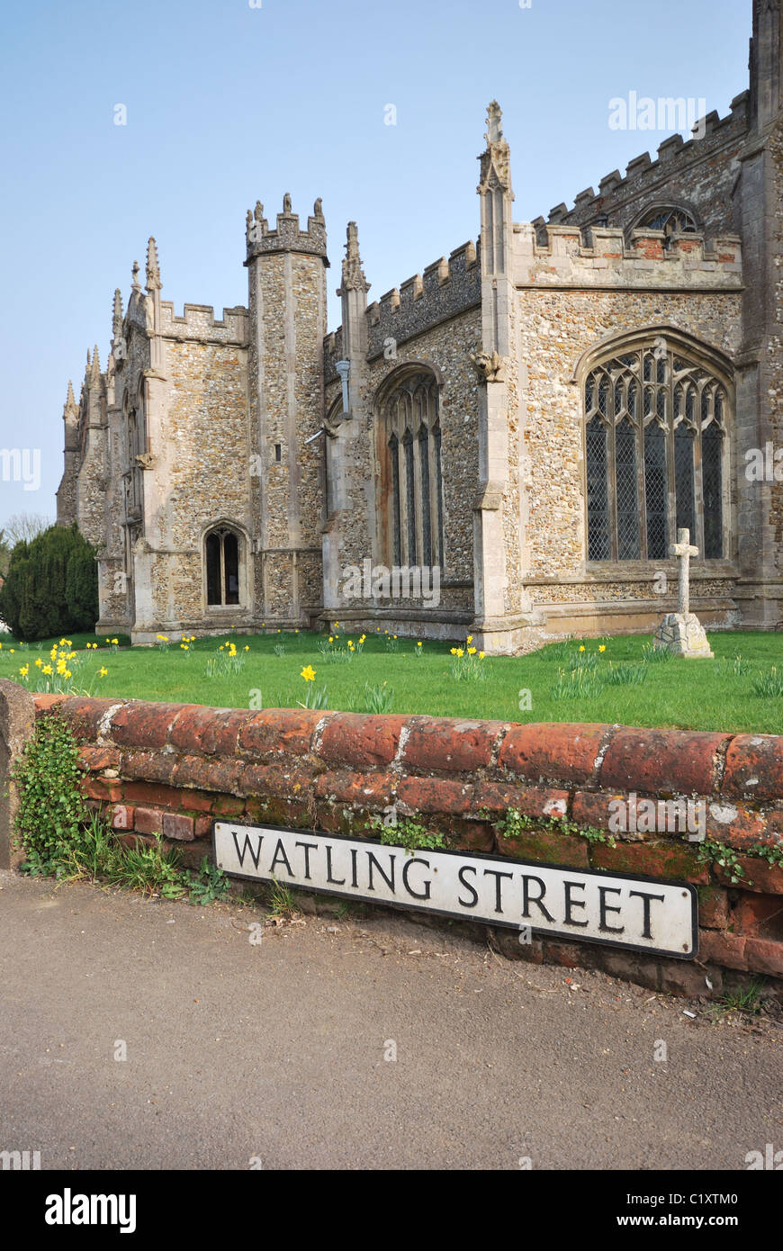 Watling street roman road hi-res stock photography and images - Alamy