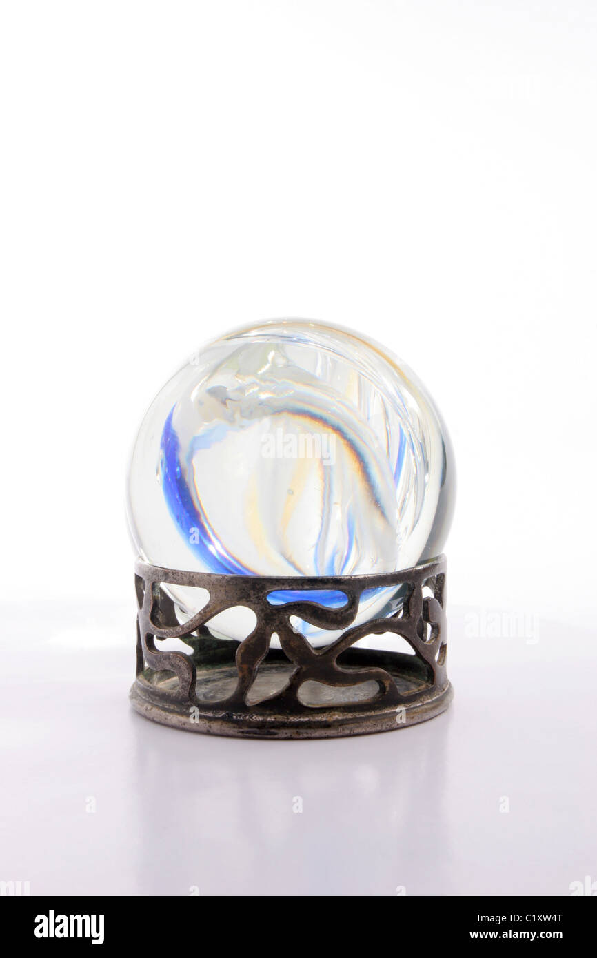 Colors in crystal ball Stock Photo - Alamy