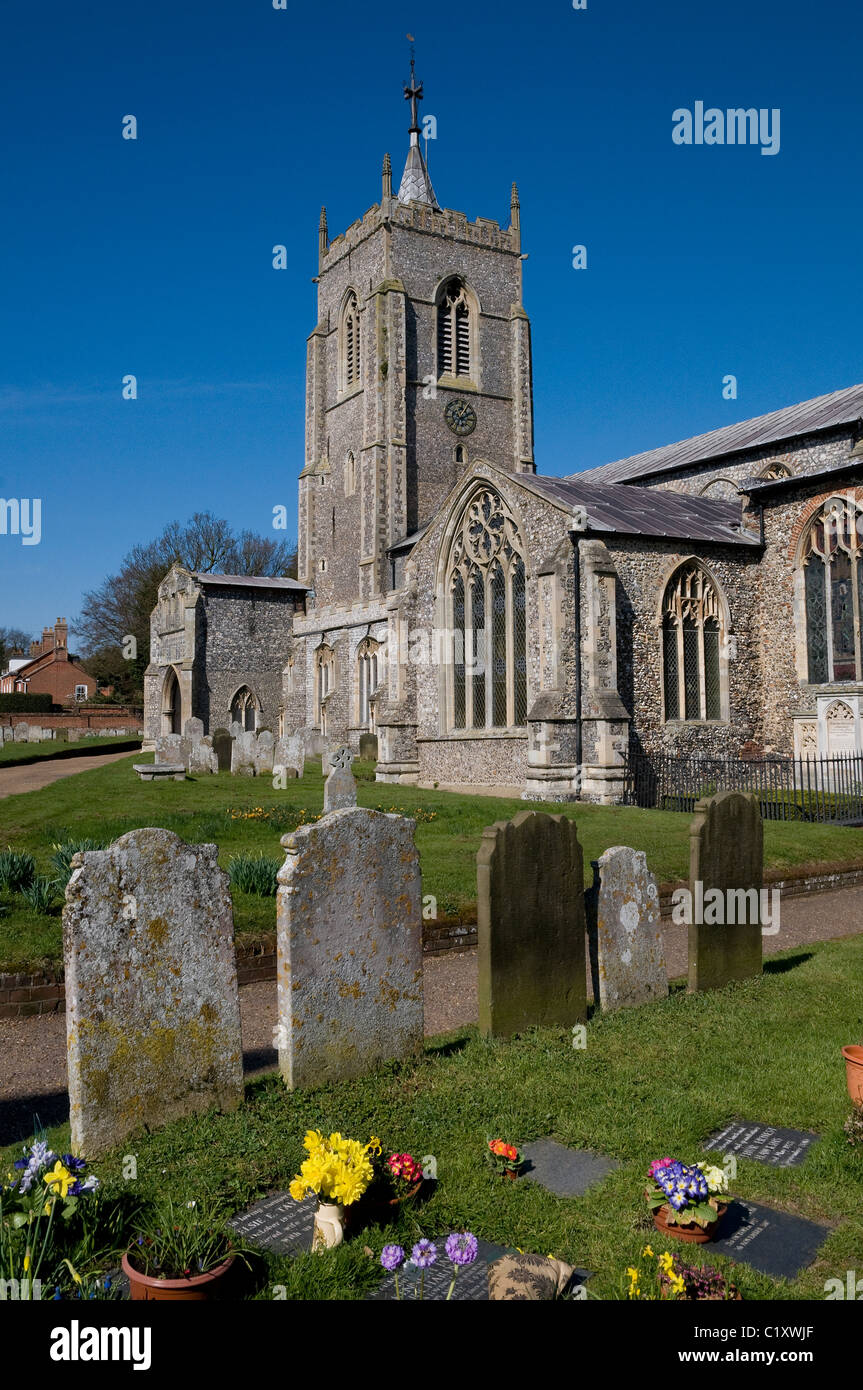 Church spire norfolk hi-res stock photography and images - Alamy