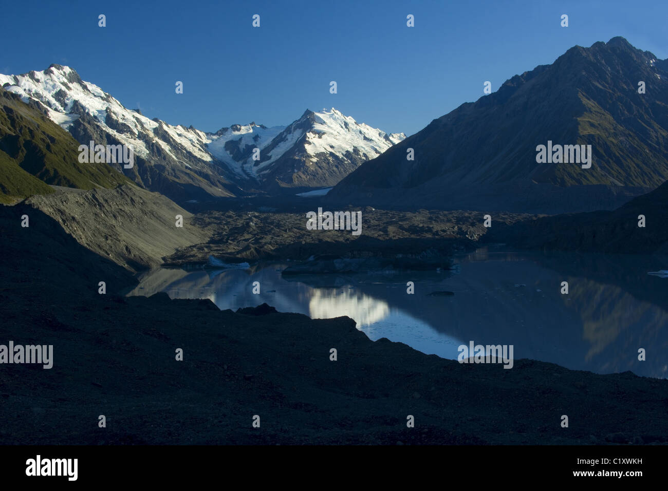 Mount Cook NP, New Zealand Stock Photo - Alamy