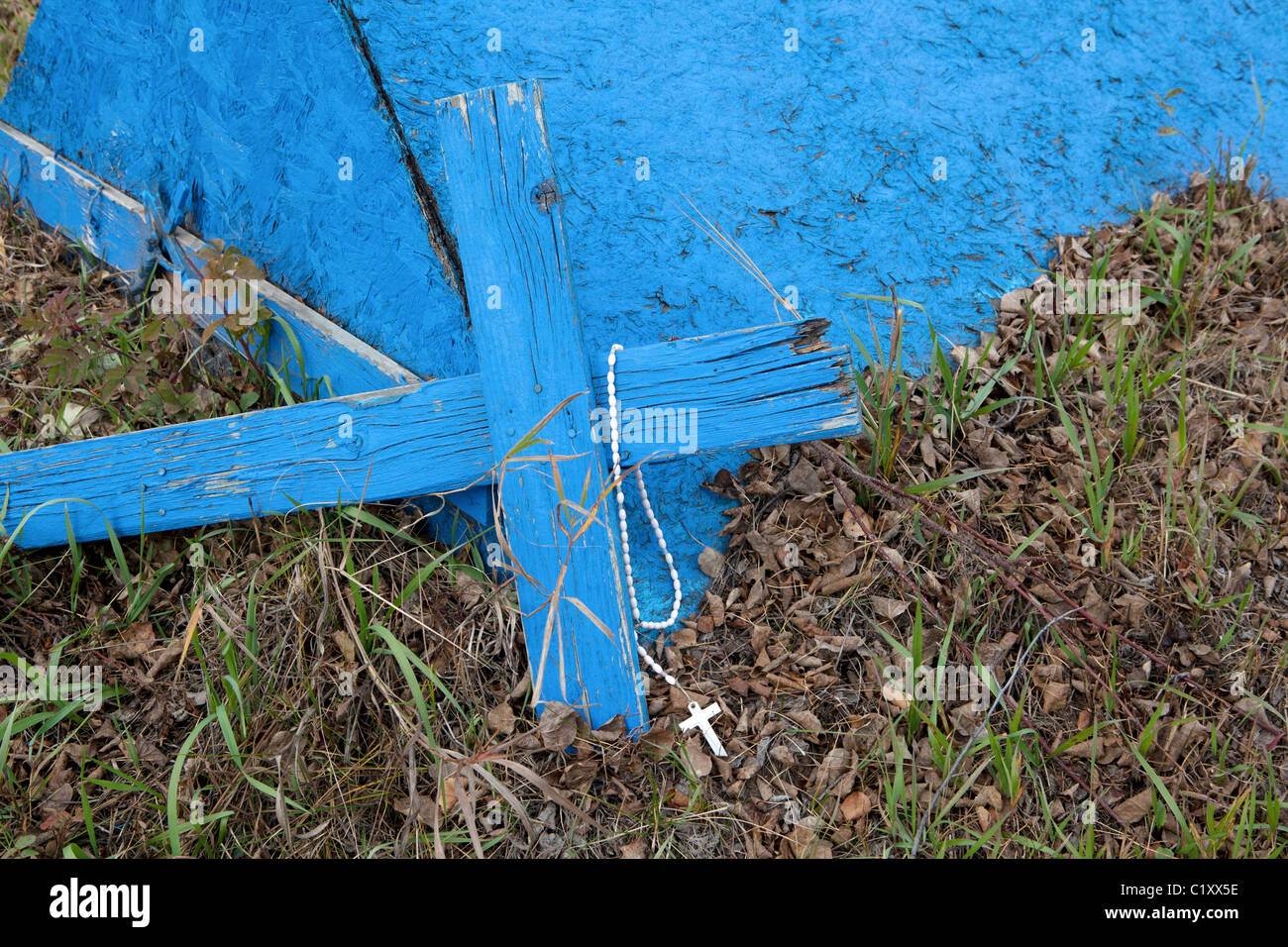 FIRST NATIONS GRAVEYARD LOUBACON PEACE RIVER POVERTY RESERVATION WATER ...